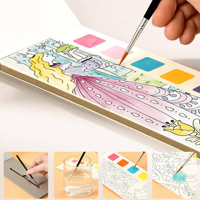 Paint by Numbers bookmark - Fairy Tale Dream – DIY Paint by Numbers