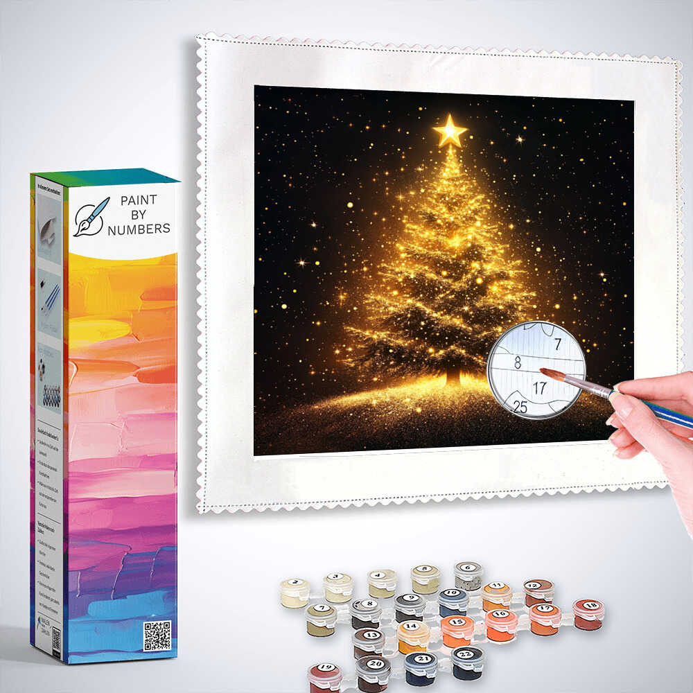 Paint by Numbers - Starry Night Magic – DIY Paint by Numbers