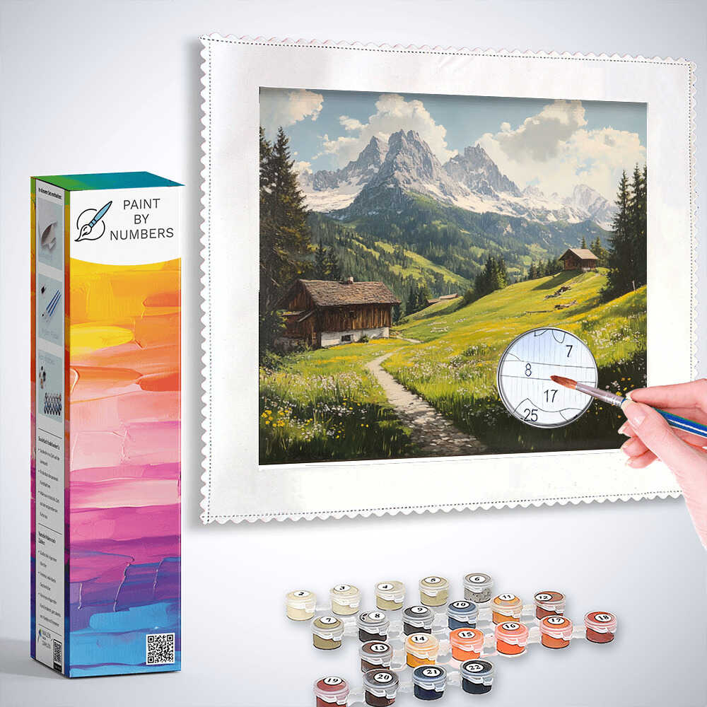 Paint by Numbers - The Path to Silence – DIY Paint by Numbers