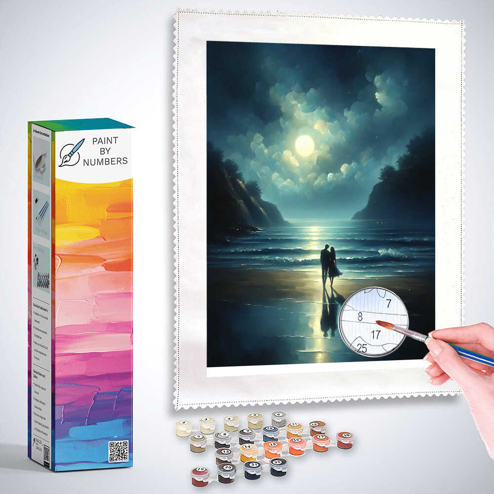 Paint by Numbers - Moonlight Synergy Kit – DIY Paint by Numbers