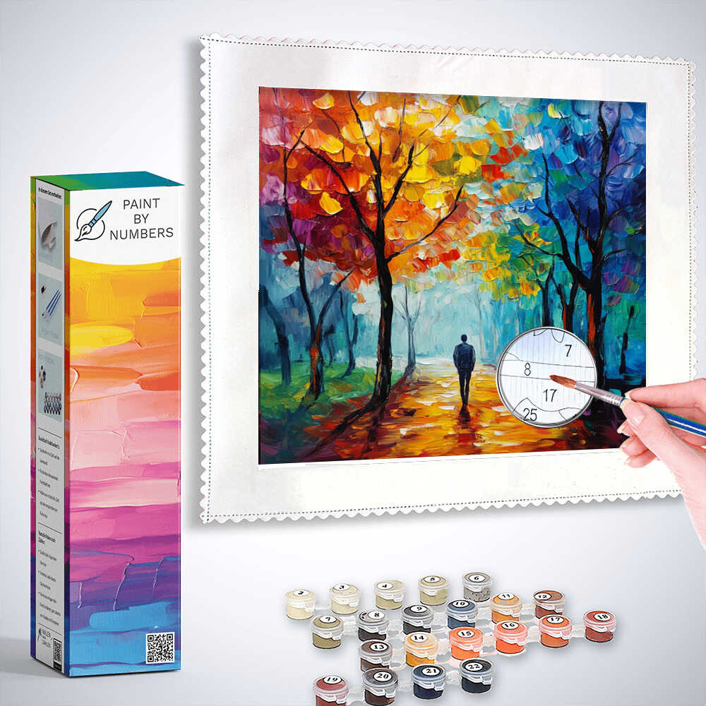 Paint by Numbers - Colors of Melancholy – DIY Paint by Numbers