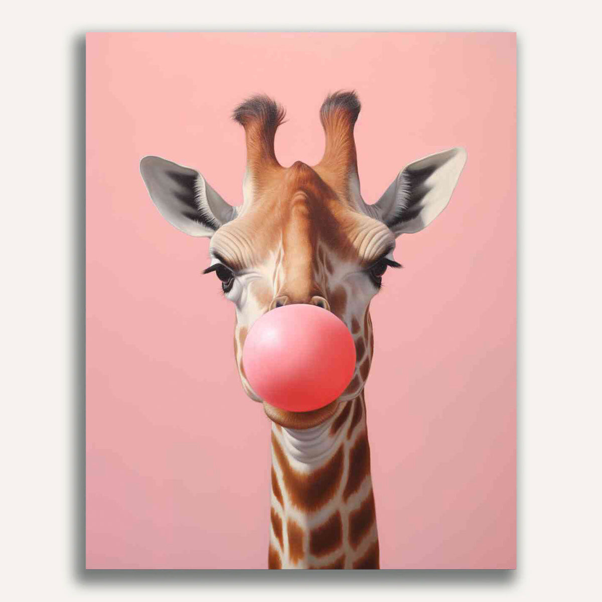 Paint by Numbers - Bubblegum Kiss – DIY Paint by Numbers