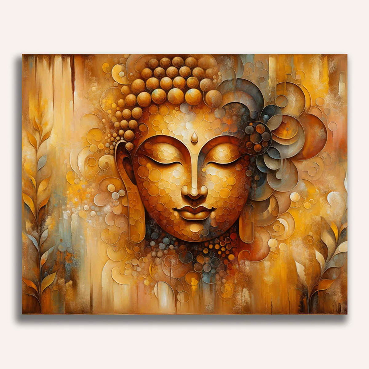 Buddha, Face - Paint by Numbers – DIY Paint by Numbers