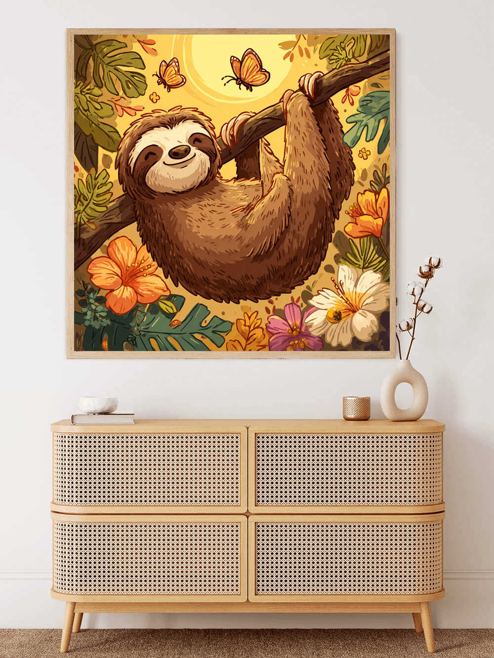 Paint by Numbers - Sun kiss of serenity – DIY Paint by Numbers