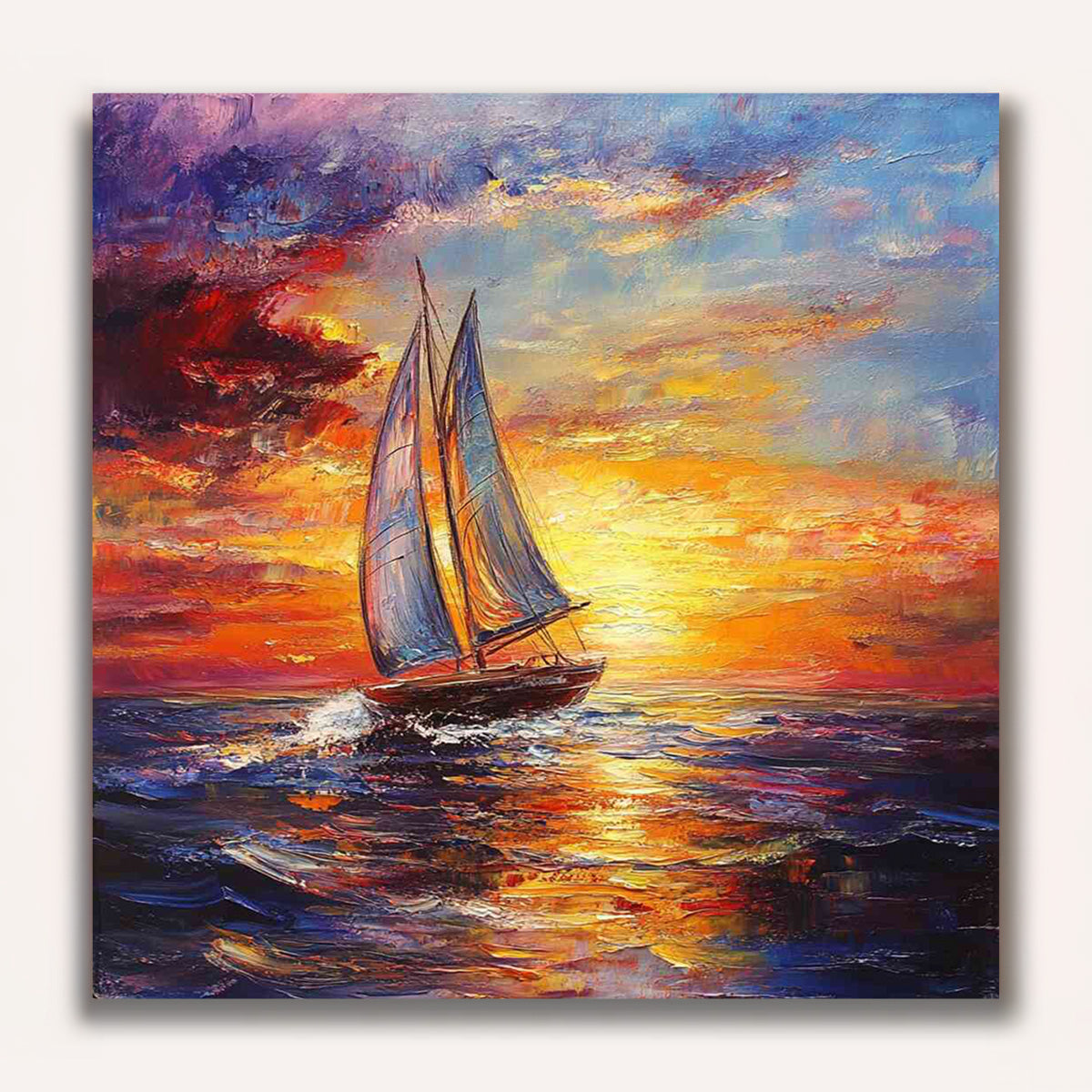 Paint by Numbers - In the light of freedom – DIY Paint by Numbers
