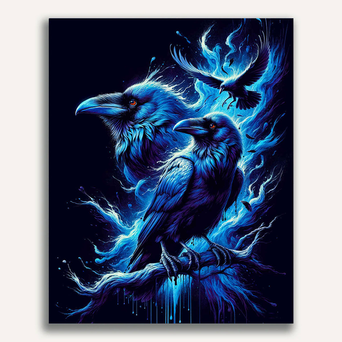 Paint by Numbers - Color Impression Raven – DIY Paint by Numbers