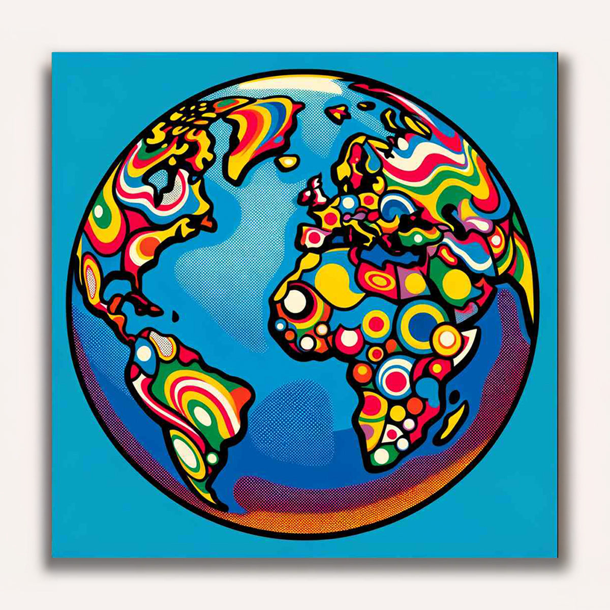 Paint by Numbers - Colorful Cosmos Artwork – DIY Paint by Numbers