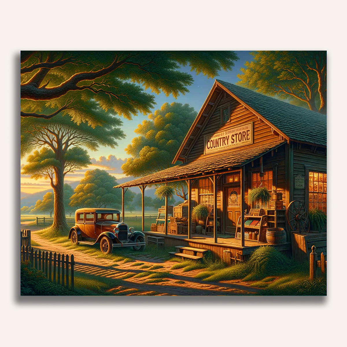 Paint by Numbers - Country Store – DIY Paint by Numbers