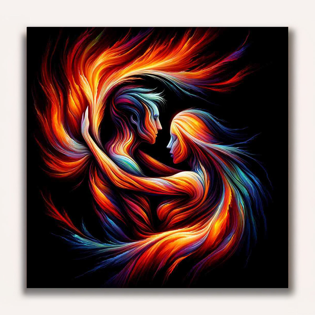 Paint by Numbers - Flame of Connection Kit – DIY Paint by Numbers