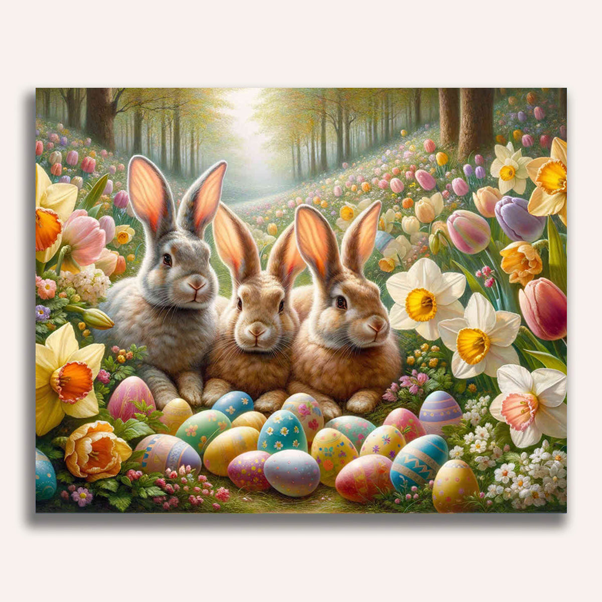 Paint by Numbers - Hash and Easter Egg Meadow – DIY Paint by Numbers