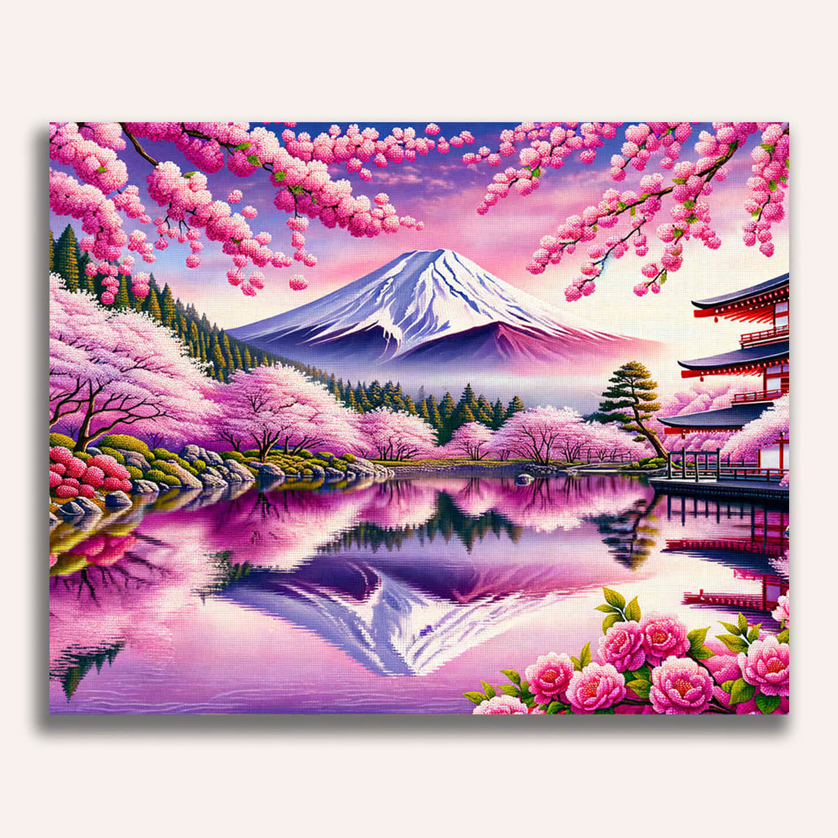 Paint by Numbers - Japan Mount Fuji – DIY Paint by Numbers
