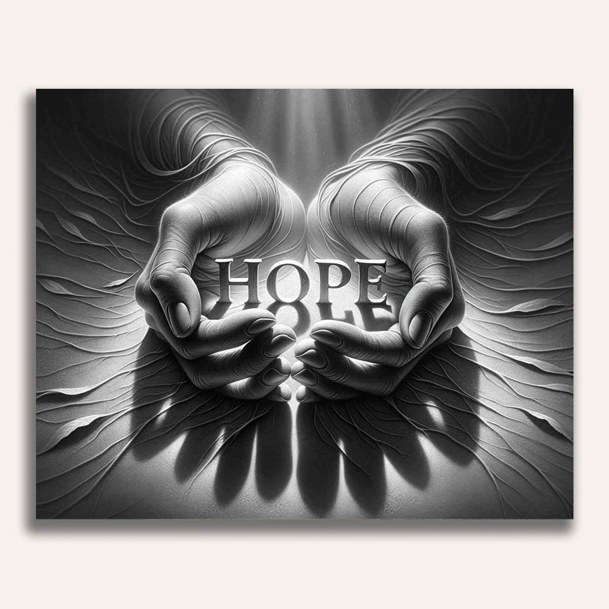 Paint by Numbers - Never lose hope – DIY Paint by Numbers