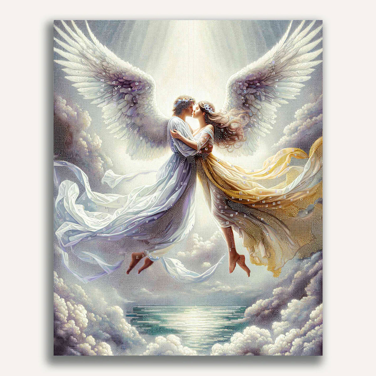 Paint by Numbers - Pair of angels – DIY Paint by Numbers