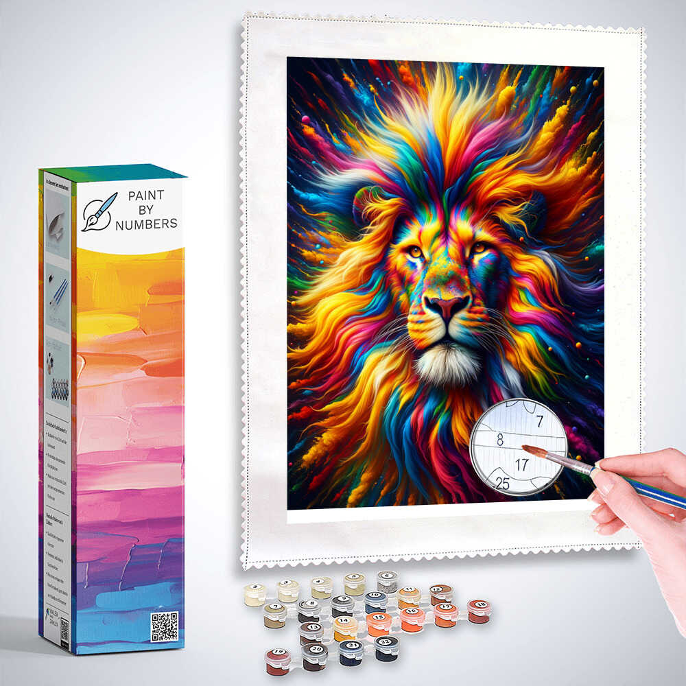 Paint by Numbers - Low Dreadlocks – DIY Paint by Numbers