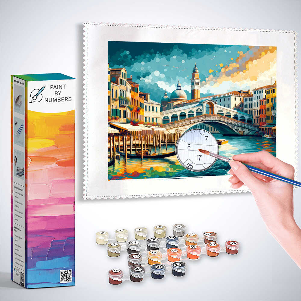 Venice - Paint by Numbers – DIY Paint by Numbers