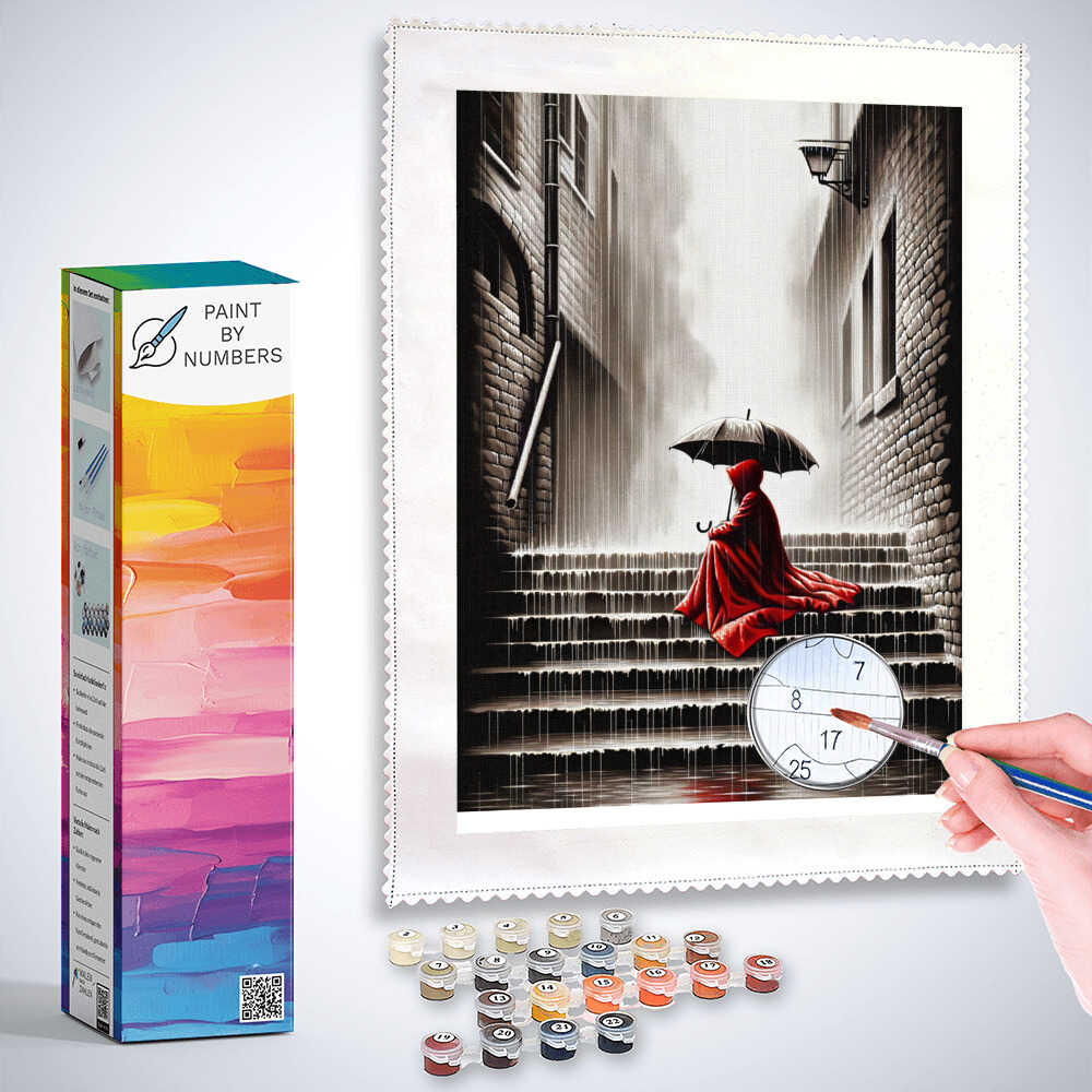 Paint by Numbers - Waiting for – DIY Paint by Numbers