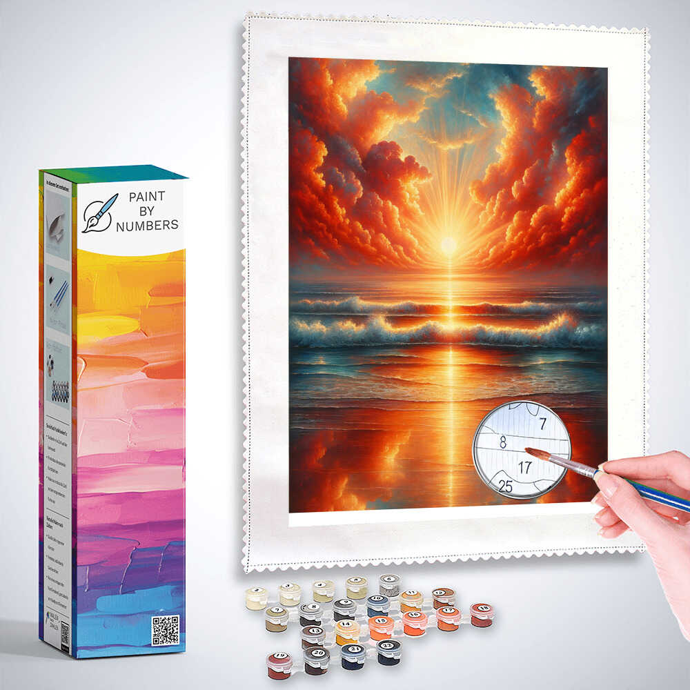 Paint by Numbers - Sea Noise – DIY Paint by Numbers