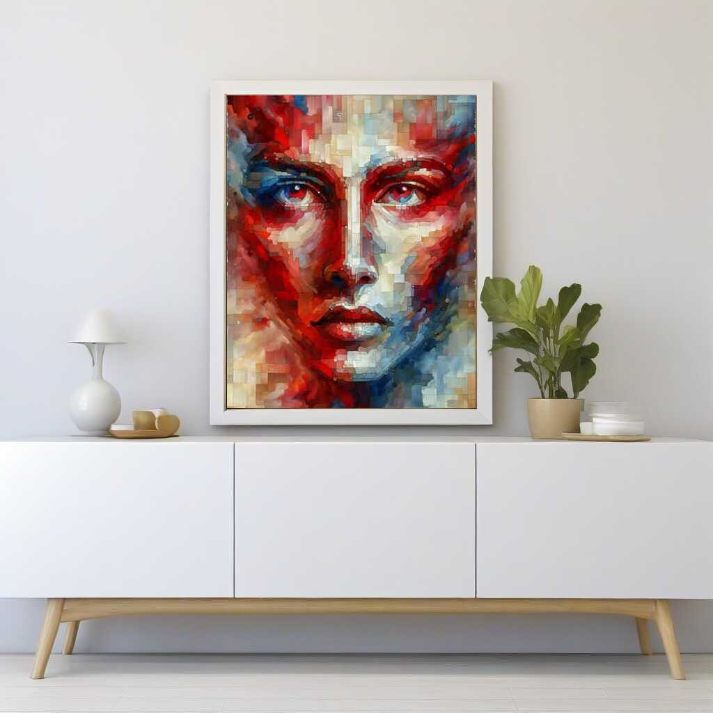 Paint by Numbers - Abstract made up – DIY Paint by Numbers