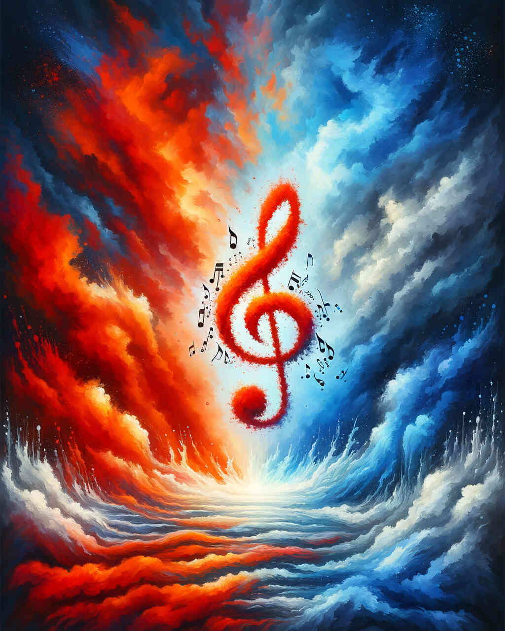 musiknote-unplugged-malen-nach-zahlen – DIY Paint by Numbers