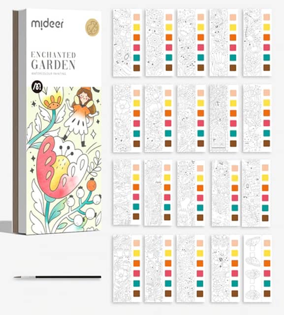 Paint by Numbers bookmarks - Garden – DIY Paint by Numbers