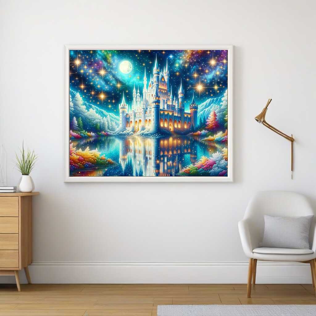 Paint by Numbers - Castle in the air – DIY Paint by Numbers