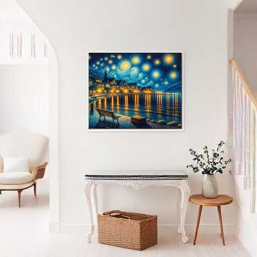 Starry sky, night - Paint by Numbers – DIY Paint by Numbers