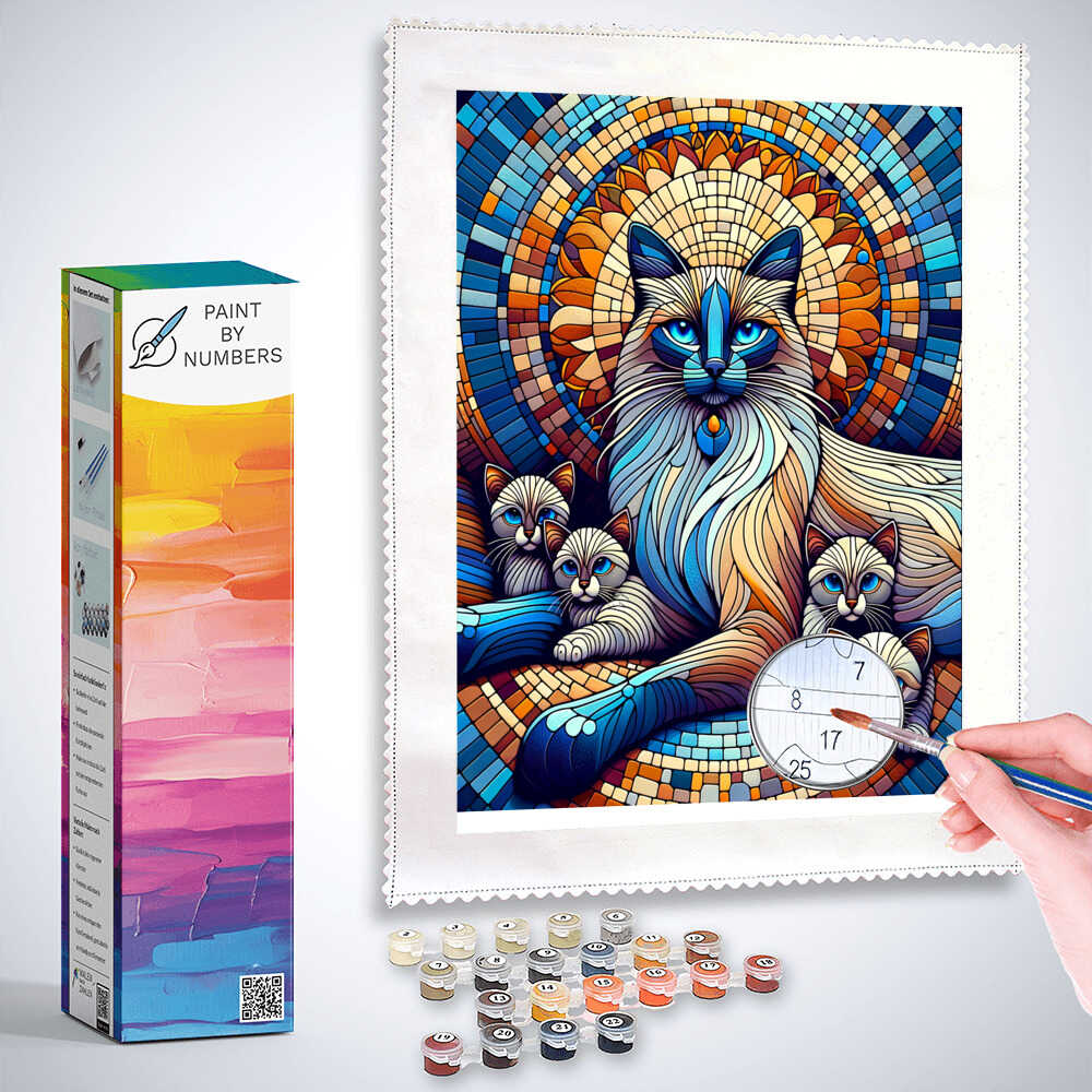 Paint by Numbers - Color Impression Adler – DIY Paint by Numbers