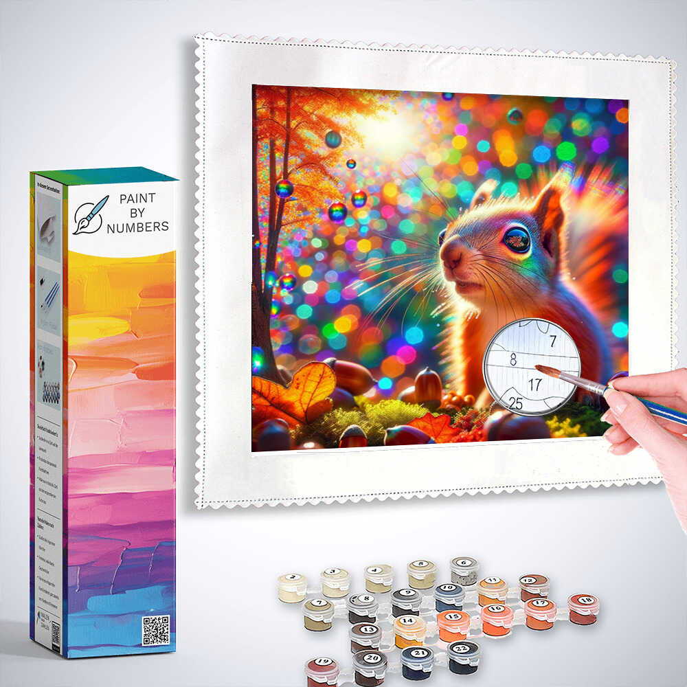 Paint by Numbers - Magic Forest Sparkle – DIY Paint by Numbers