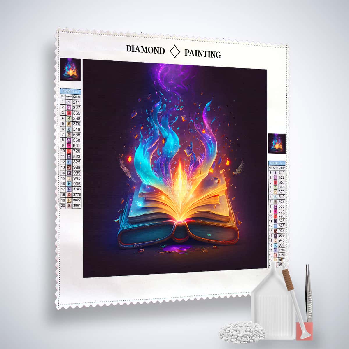 Diamond Painting - Mysterious Book – DIY Paint by Numbers