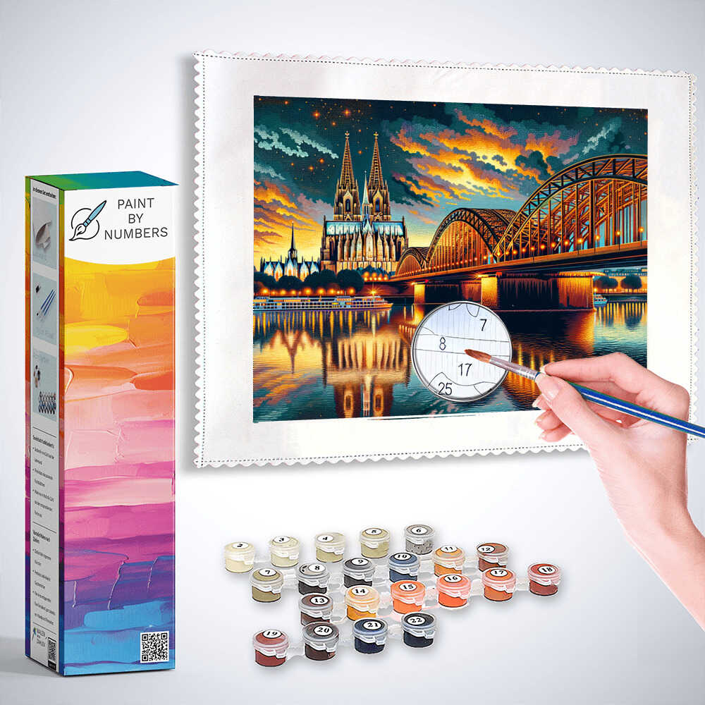 Cologne - Paint by Numbers – DIY Paint by Numbers