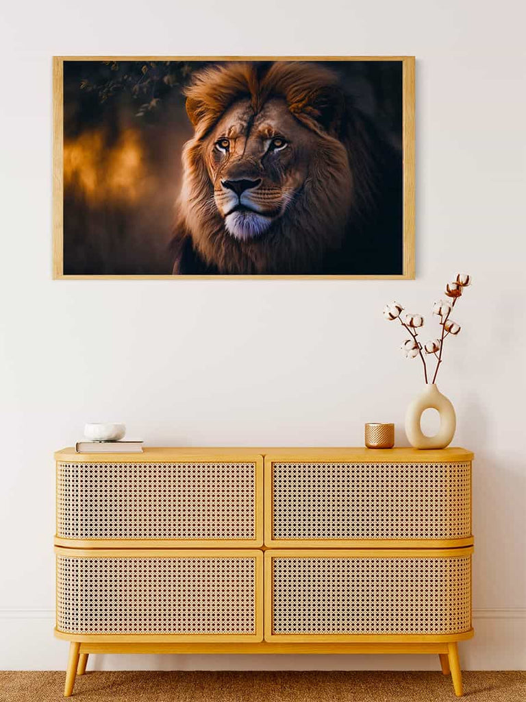 Paint by Numbers - Impressive lion – DIY Paint by Numbers