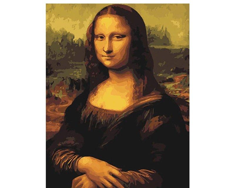 Mona Lisa - Paint by Numbers – DIY Paint by Numbers